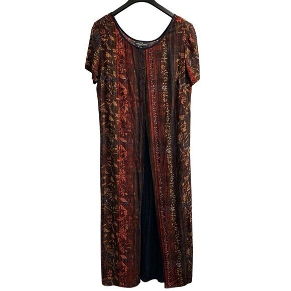 Carole Little | Dresses | Vintage Carole Little Maxi Dress Womens 6 ...